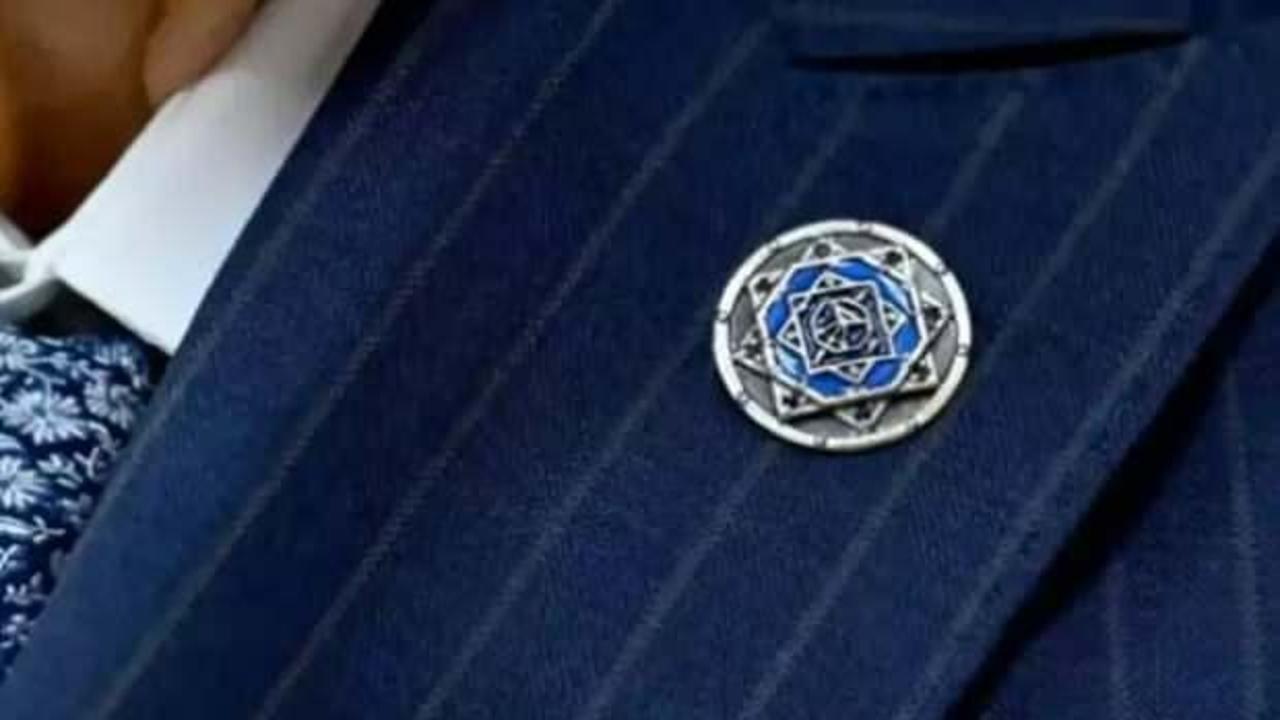 Devlet Bahçeli'nin taktığı rozetin anlamı ne? Oğuz Kağan rozeti anlamı ...